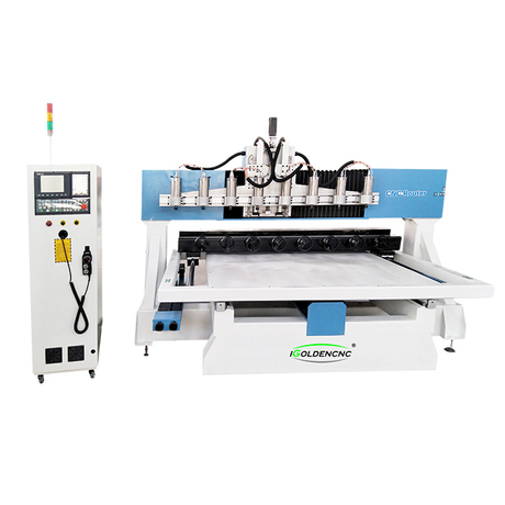 3d 4 Axis Cnc Router Machine Multi -head Cnc Router - iGolden CNC