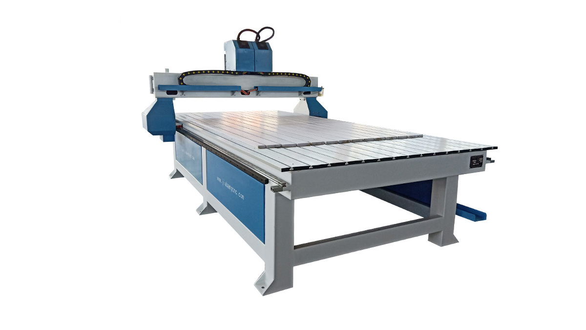 Dual Spindles Wood carving machine cnc router from China manufacturer ...