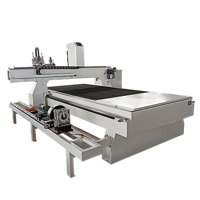Side Mounted Rotary Axis Woodworking Cnc Router From China Manufacturer Igolden Cnc