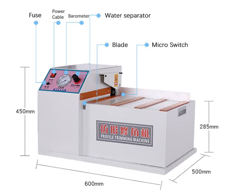 Profiling corner trimming machine from China manufacturer - iGolden CNC